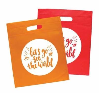 China Custom Non Woven Reusable Shopping Bag 60gsm to 120gsm with Logo Printing for sale