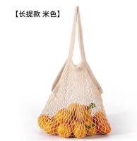 China Reusable Mesh Fabric Vegetables Grocery Market Tote Bag for sale