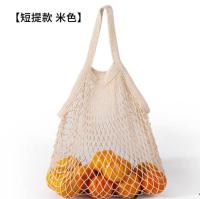 China Reusable Mesh Fabric Vegetables Grocery Market Tote Bag for sale