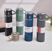 China 500ml Double Wall Insulated Vacuum Sports Bottle with Leak Proof Lid Custom Logo for sale