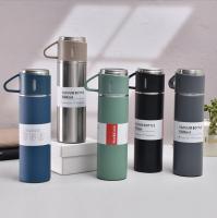 China 500ml Double Wall Insulated Vacuum Sports Bottle with Leak Proof Lid Custom Logo for sale