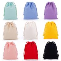 China Wholesale 100% Natural Cotton Muslin Bags Bulk with Drawstring 7x10cm to 25x32cm for sale