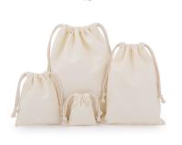 China Wholesale 100% Natural Cotton Muslin Bags Bulk with Drawstring 7x10cm to 25x32cm for sale
