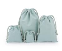 China Dust Custom Muslin Drawstring Bags Bulk 7x10cm for sale