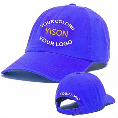 China Custom Cotton Sports Baseball Cap Dad Hat 54-60cm for Promotion for sale