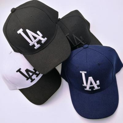 China Custom Cotton Baseball Cap 56cm Adjustable 3D Embroidery Logo Vintage Dad Hat for Men Women for sale