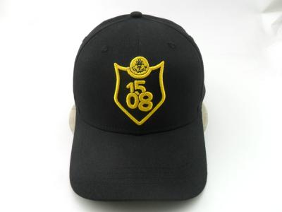 China Custom 3D Embroidered Baseball Cap 56cm Adjustable Strap Cotton Adult Unisex One Size for sale