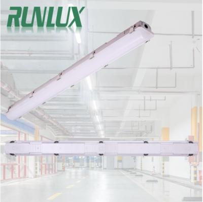 China LED Tri-Proof Vapor Tight Light 2ft 4ft 5ft 8ft IP66 IK10 50000H 3CCT Selectable for sale