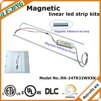China Energy Saving Dimming LED Magnetic 5CCT 3P Selectable Quick installation Linear retrofit Kit for sale