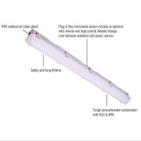 China IP66 IK10 LED Tri Proof Light 2ft 4ft 5ft 8ft 140Lm/W 3CCT Switchable for Warehouse for sale