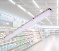 China LED Vapor Tight Garage Light Fixture Industrial IP66 4ft 35W Selectable 4900lm for sale