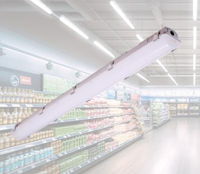 China LED Vapor Tight Garage Light Fixture Industrial IP66 4ft 35W Selectable 4900lm for sale