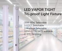 China LED Vapor Tight Garage Light Fixture Industrial IP66 4ft 35W Selectable 4900lm for sale