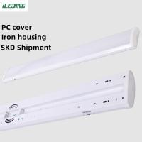 China IP65 4FT 46W 140lm LED Linear Batten Light Wrap Light Commercial Stairwell Lighting Fixtures for sale
