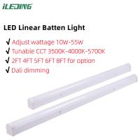 China LED Batten Light Fixture 2FT 4FT 8FT 60W 90W 130lm/W for Supermarket Shop for sale