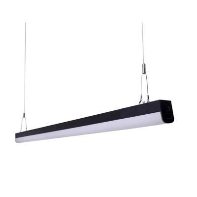 China Office LED Batten Light Fixture 50000 Hours Lifespan 130 lm/w High Luminous Flux for sale