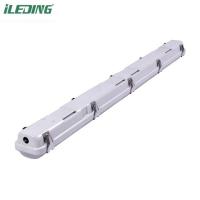 China Industrial 60W LED Vapor Tight Light Fixture 4FT Low Bay 120-277V DLC Premium for sale