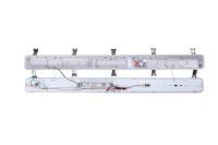 China Industrial 60W LED Vapor Tight Light Fixture 4FT Low Bay 120-277V DLC Premium for sale