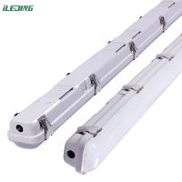 China Industrial 60W LED Vapor Tight Light Fixture 4FT Low Bay 120-277V DLC Premium for sale