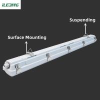 China LED Vapor Tight Fixture 120V-277V IP66 IK10 140lm/W Selectable CCT for Industrial Use for sale