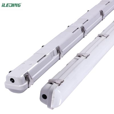 China LED Vapor Tight Light 140 lm/w IP66 IK10 120-277V Selectable CCT for Warehouse Commercial Industrial for sale