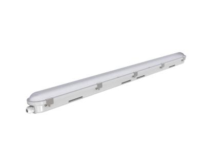 China 55W 80 Ra Car Washing LED Linear Vapor Tight Fixture AC 110V 5FT Tri Proof Light for sale