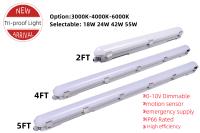 China IP66 LED Tri-proof Vapor Tight Light 18W 120-277V for Indoor Farm for sale
