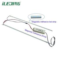 China 140 Degree Beam Angle Aluminum Magnetic LED Linear Retrofit Kit 20W for T8 Tube for sale
