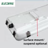 China IP67 155W 4FT LED Vapor Tight High Bay Damp Proof Light for Industrial Warehouse 3500K 4000K 5000K for sale