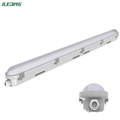 China Surface Mount Tri-proof Light 5FT 24W Industrial LED Vapor Tight Fixture IP66 for sale