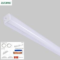 China Indoor LED Batten Light Fixture 25W 20W 15W 50000 Hours Lifespan Office Supermarket for sale