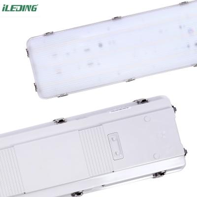 China Industrial LED Vapor Tight High Bay Light 100W 4-in-1 Selectable 120-277V IP67 NSF for sale