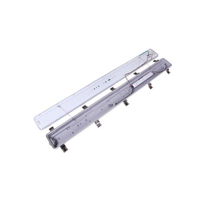 China Waterproof LED Vapor Tight Light Tri-proof Industrial Lamp 140lm/w 36W 46W 65W ETL DLC for sale