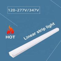 China LED 34W 4FT Batten Light IP65 Linear Supermarket Fixture Dimmable 3CCT 3 Power for sale