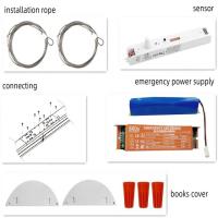 China LED 34W 4FT Batten Light IP65 Linear Supermarket Fixture Dimmable 3CCT 3 Power for sale