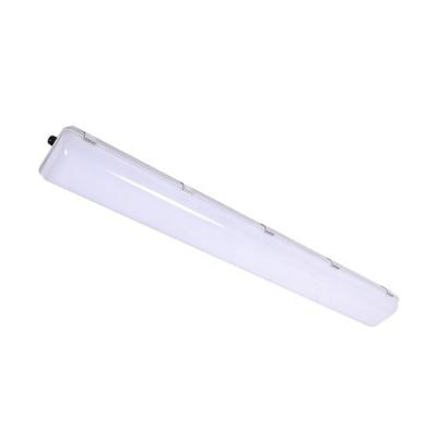 China 4ft Industrial LED Vapor Tight Garage Light Fixture Tri Proof 100W 200W 50000 Hours for sale