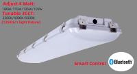 China 4FT IP67 180W 155W 135W 105W Industrial Garage Vapor Tight LED High Bay Fixture for sale