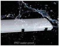 China 4FT IP67 180W 155W 135W 105W Industrial Garage Vapor Tight LED High Bay Fixture for sale