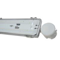 China IP66 Waterproof LED Vapor Tight Linear Light 36W 46W 65W Tri-proof Fixture for Garage Car Wash for sale