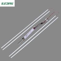 China PC Material 46W 1-10V Dimming LED Magnetic Linear Retrofit Kit for Troffer 2FT 4FT for sale