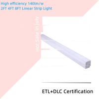 China 34W 4FT LED Batten Light Fixture SMD2835 3500K 4000K 5000K Surface Mounted Office Lighting for sale