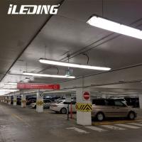 China 100W 8ft LED Vapor Tight Light Fixture 13000lm 80 CRI Tri Proof Garage Light for sale