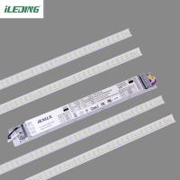 China 46W 4ft LED Magnetic Retrofit Kit Troffer Light 120-277V Dimmable for Commercial Office for sale
