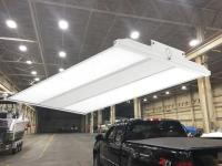 China Commercial Industrial Linear LED High Bay Light 160W 100W Selectable 2x4 FT ETL DLC for sale
