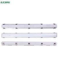 China 4FT 60W LED Vapor Tight Light Housing Kit SKD ETL DLC Premium 140lm/W for sale