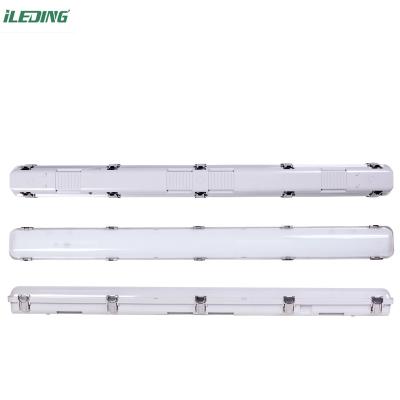 China 4FT 60W LED Vapor Tight Light Housing Kit SKD ETL DLC Premium 140lm/W for sale
