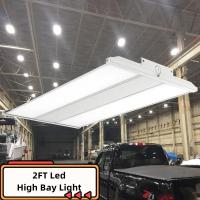 China 50000 Hours Lifespan PC Material Power CCT Switchable 2FT 105W LED Linear High Bay Light for sale