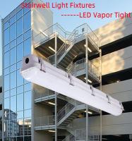 China 4FT 60W LED Vapor Tight Light Housing Kit SKD ETL DLC Premium 140lm/W for sale