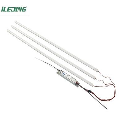 China 49W LED Magnetic Retrofit Kit 2FT 4FT 120-277V Linear Troffer Light for sale