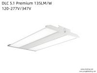 China 160W 2FT 4FT LED Linear High Bay Light Fixture 120-277V ETL DLC for Commercial Office for sale